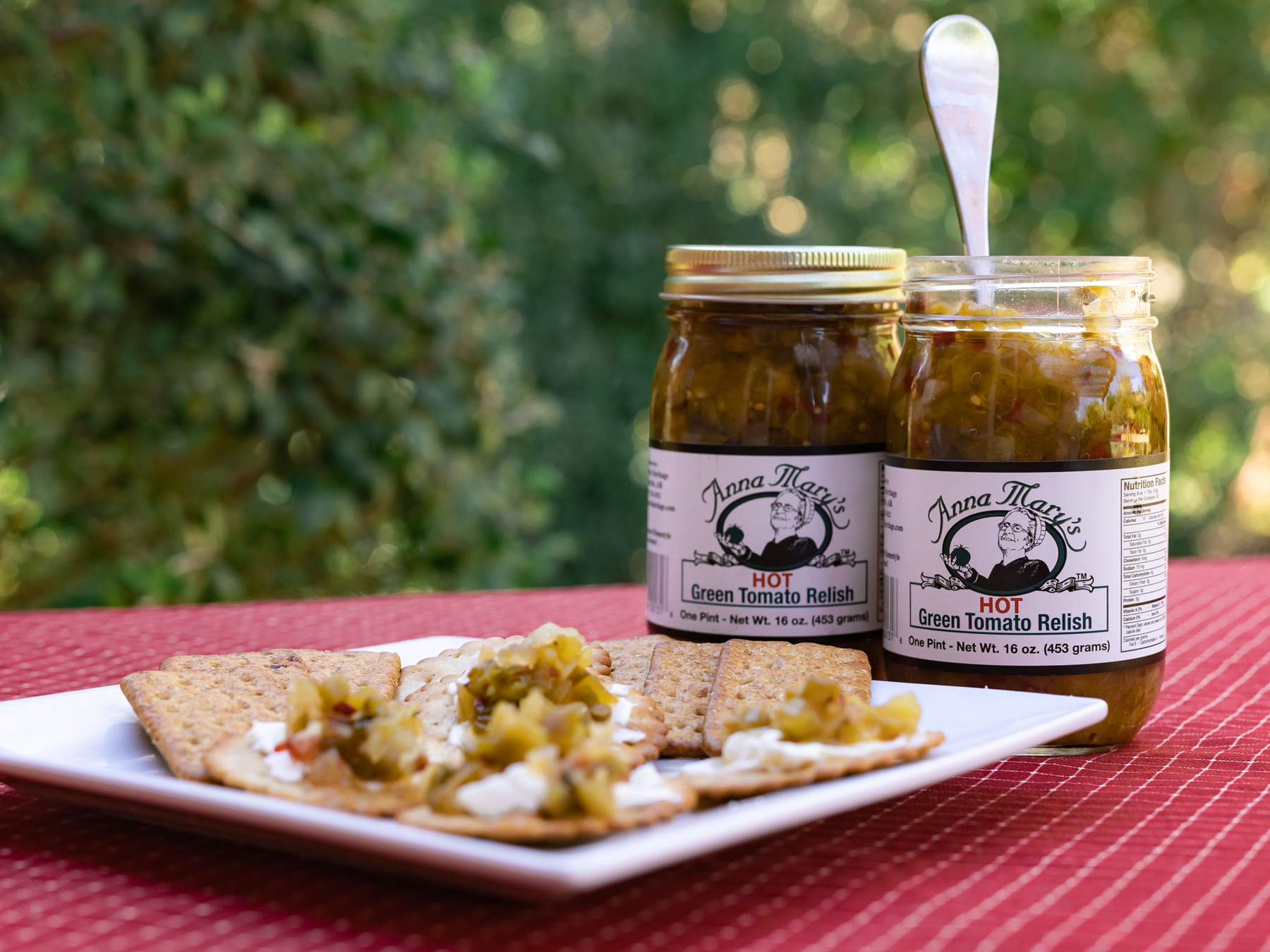 Hot Green Tomato Relish For Sale | Anna Mary's Old Fashioned Products